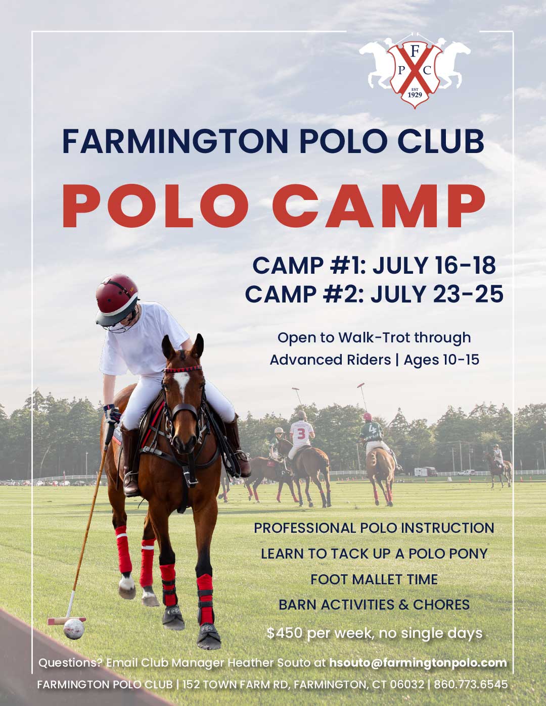Polo Camp #1 | Farmington Polo Club